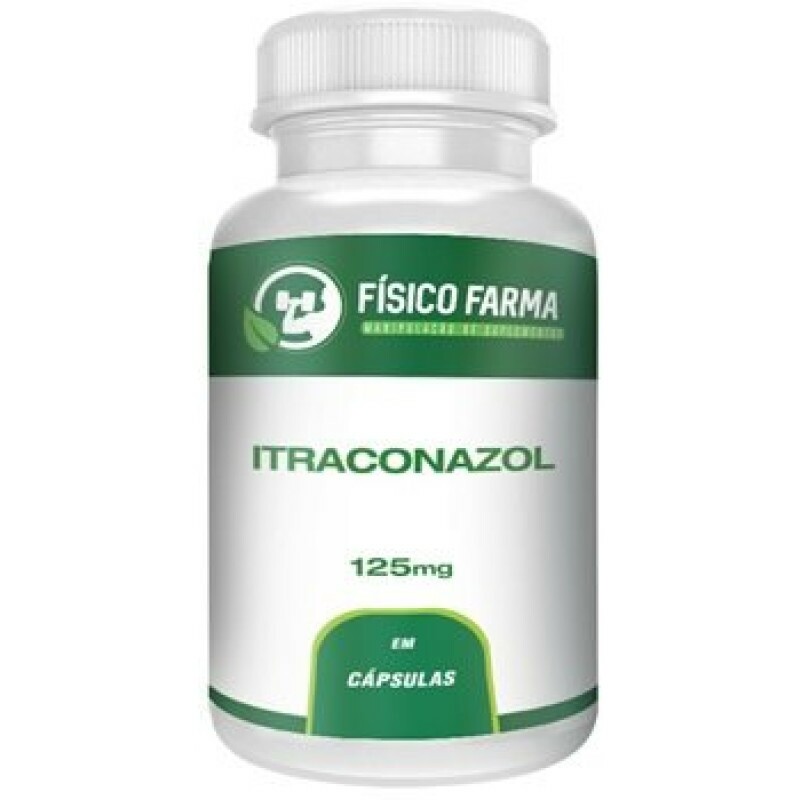 Itraconazol 125mg - Tratamento de infecções fúngicas
