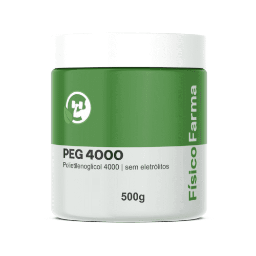 PEG 4000 (Polietilenoglicol 4000) 1 pote de 500g