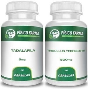 Tadalafil 5mg 60 Doses + Tribulus Terrestris 500mg 60 Caps