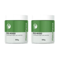 PEG 4000 (Polietilenoglicol 4000) 500g | Kit 2 potes